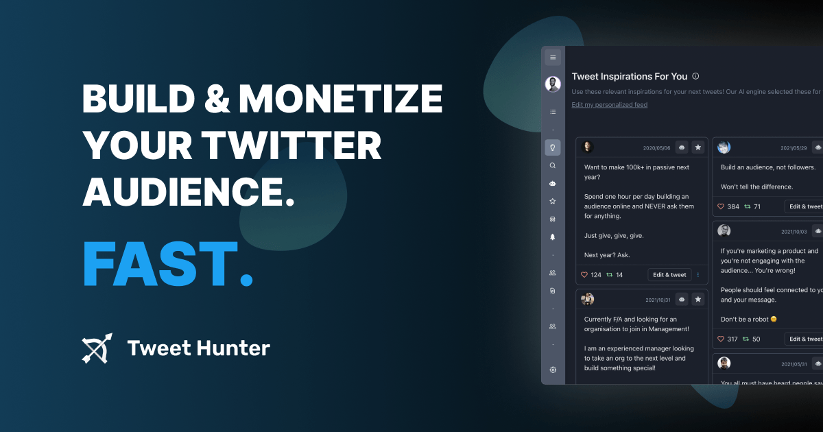 Tweet Hunter 🏹